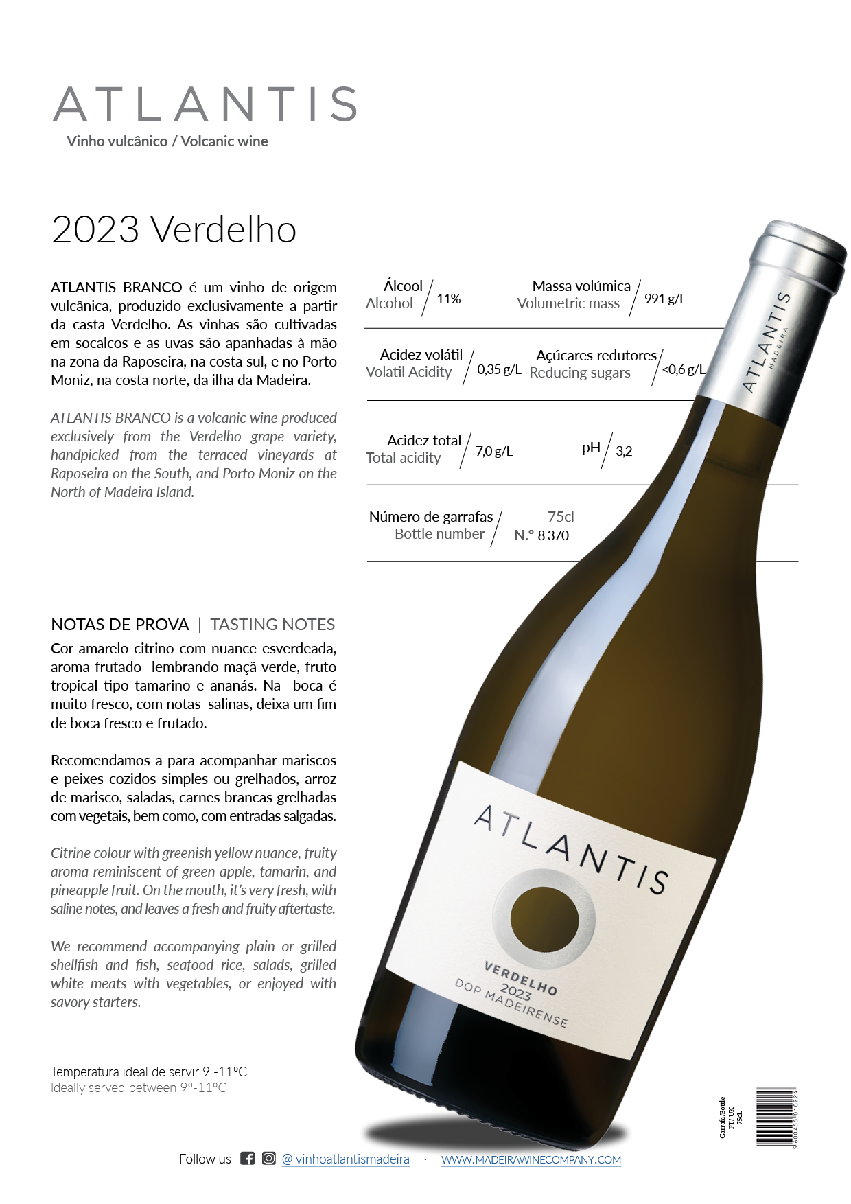 Atlantis – Madeira table wine